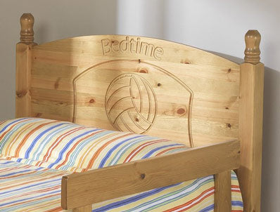 Delightful Short Kids Football Themed Bed Frame | Hand Crafted in the ...